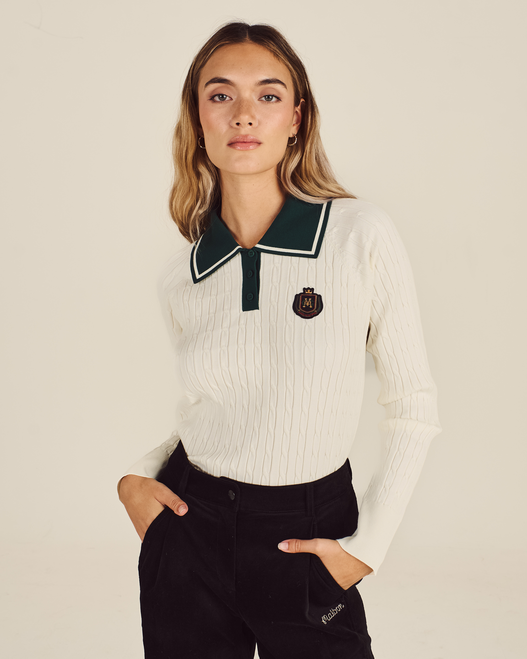 PRESERVE POINT COLLAR KNIT – Malbon