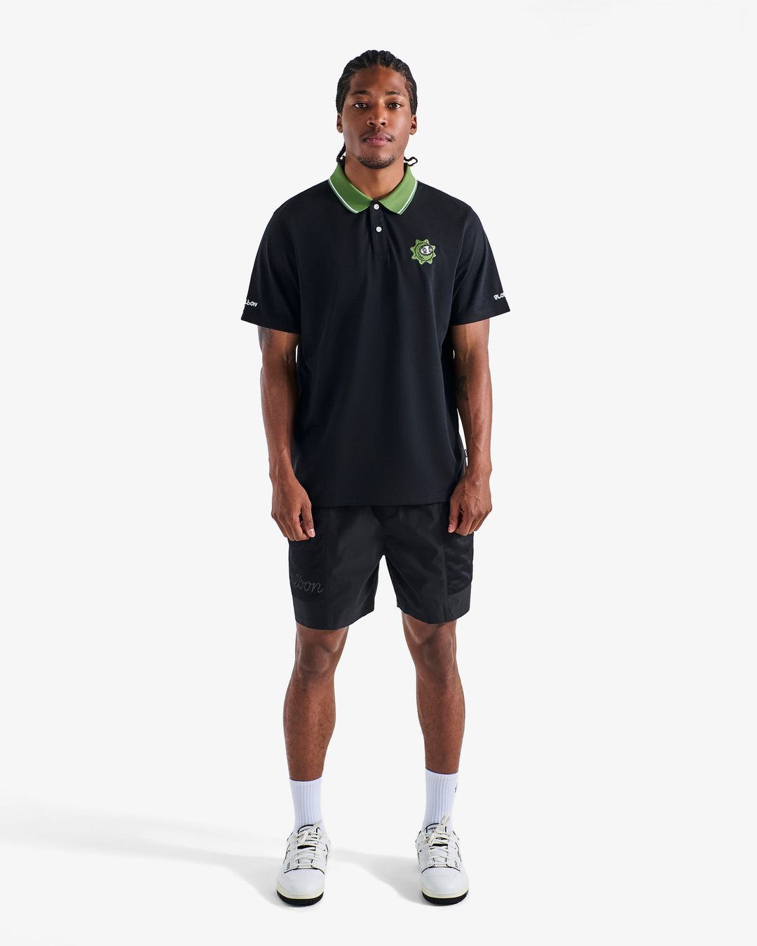 GLOGANG PERFORMANCE PIQUE POLO – Malbon Golf