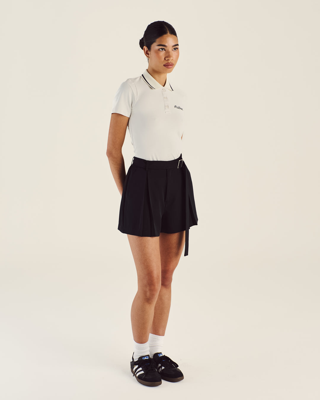 AMARA PLEATED SHORTS – Malbon Golf