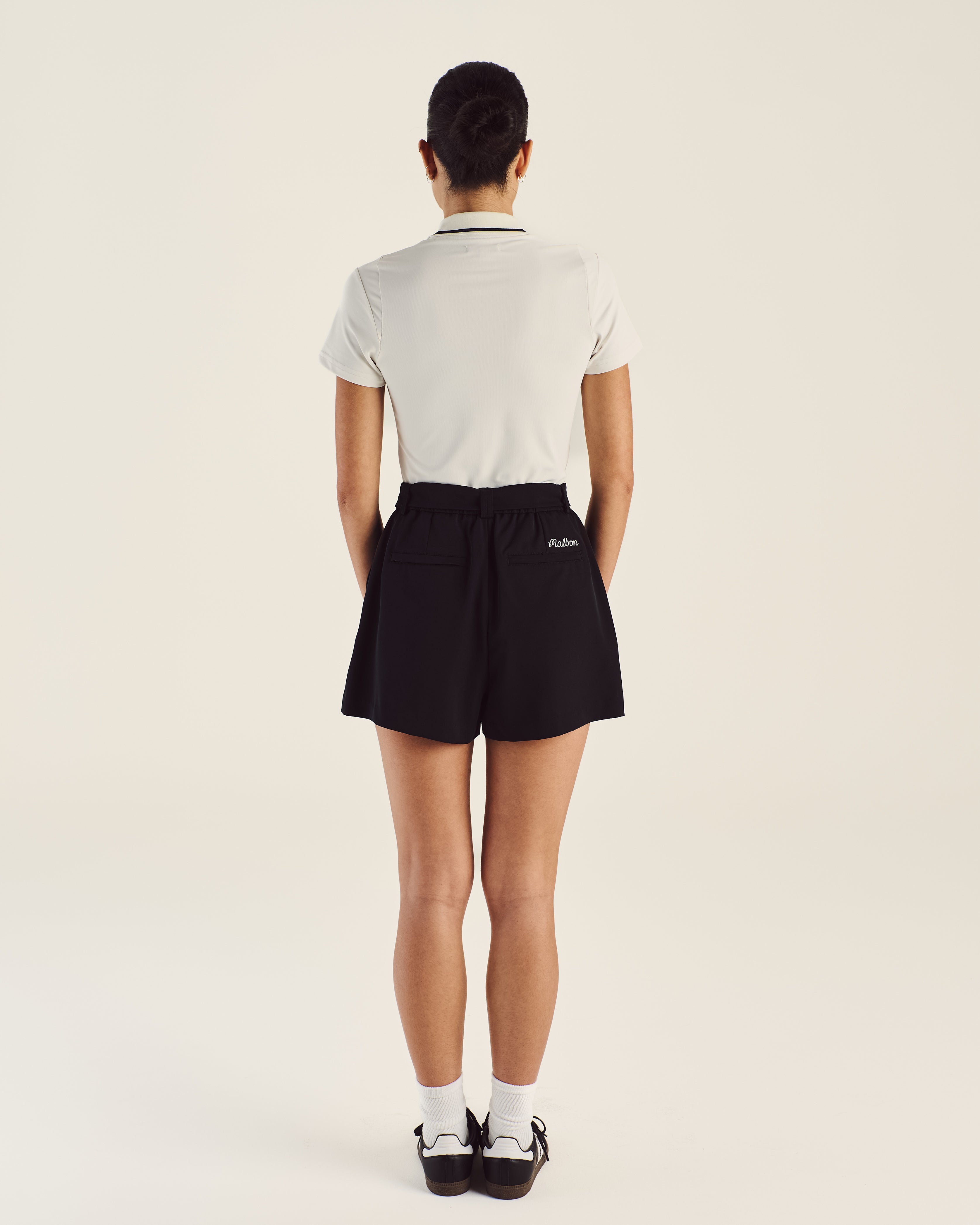 AMARA PLEATED SHORTS – Malbon Golf